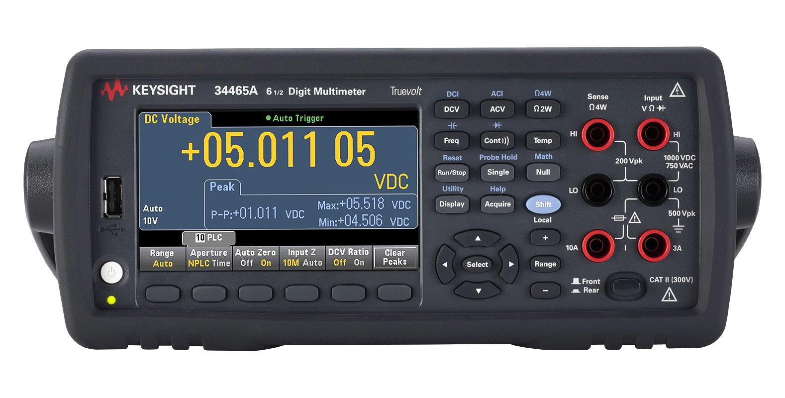 34465A - Keysight Technologies - DIGITAL MULTIMETER, BENCH, 6-1/2 DIGIT 34465A - Keysight Technologies - DIGITAL MULTIMETER, BENCH, 6-1/2 DIGIT